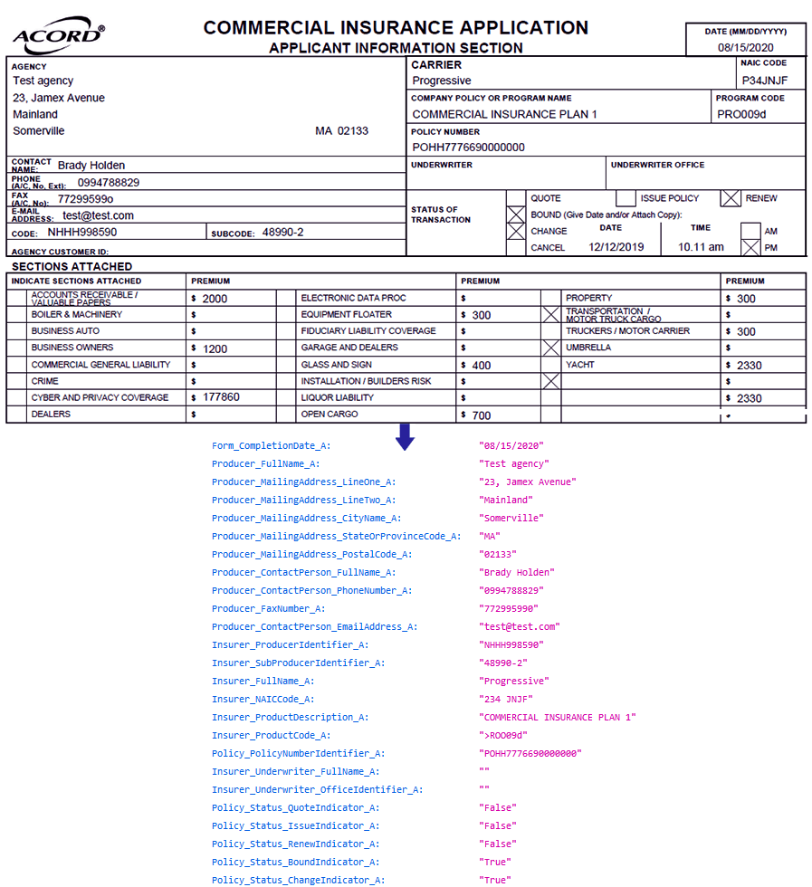 Insurance Products | AL3 Reader, AL3 Creator, ACORD Forms Reader